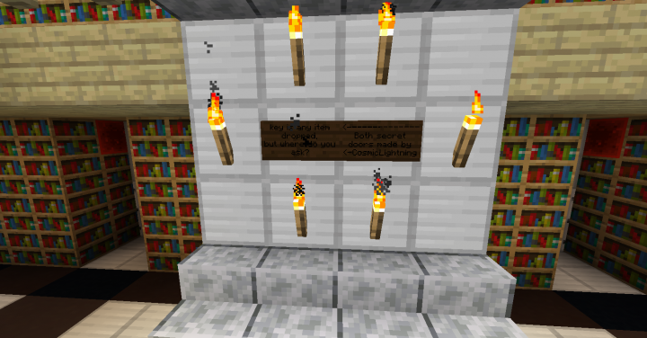 Underground Library [19w09a] Minecraft Map