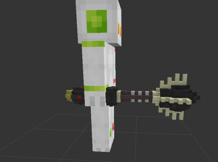 Custom 3D Mace Model Minecraft Texture Pack