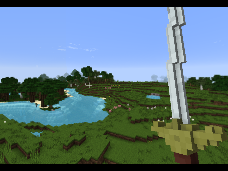 Custom 3D Sword Model Minecraft Texture Pack