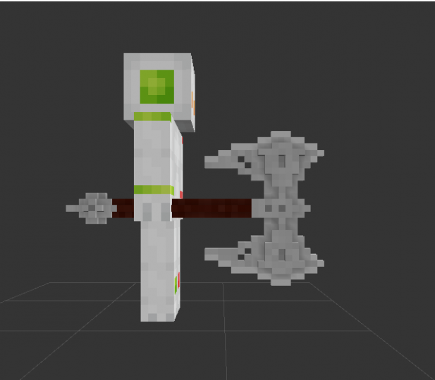 Custom 3D Axe Model Minecraft Texture Pack