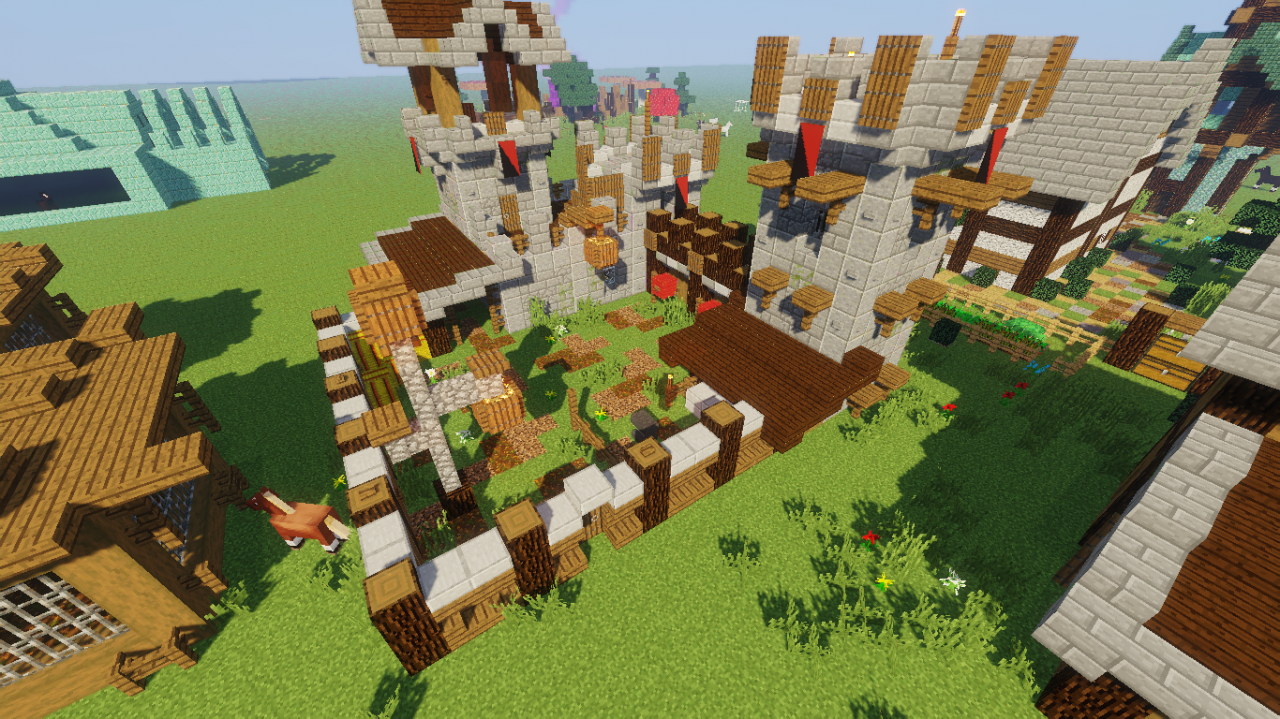 Little Medieval Barracks Minecraft Map