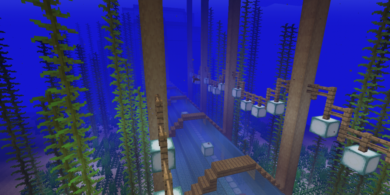 Underwater City Minecraft Map