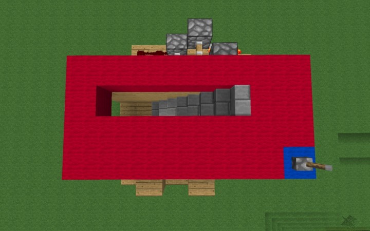 Living room interior (hidden stairs) Minecraft Map