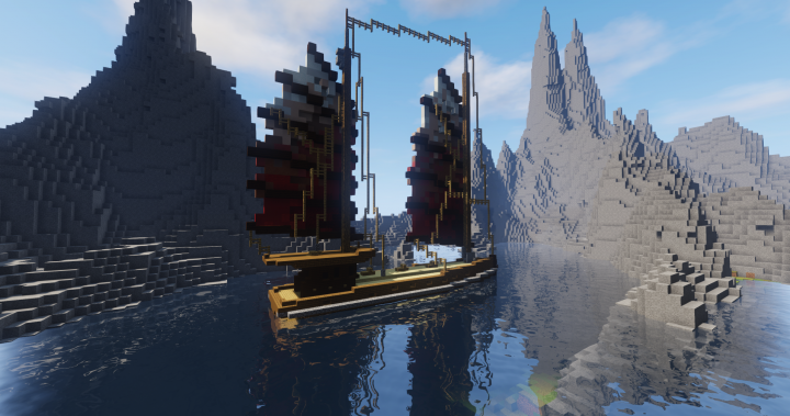 Little Chinese ship Minecraft Map