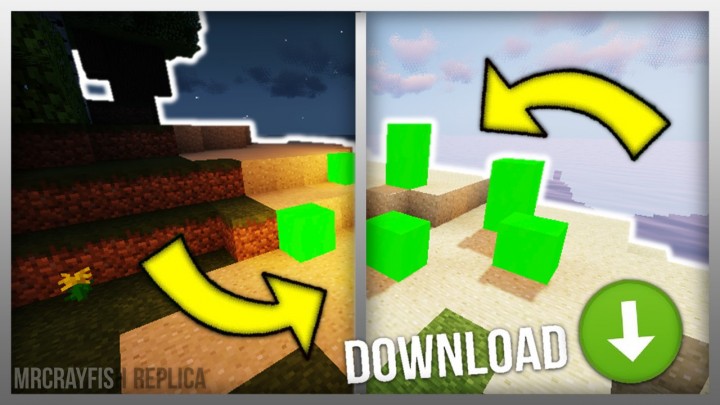 MrCrayfish's Greenscreen Replica Minecraft Texture Pack