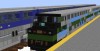 (1.5:1 Scale) Metrolink F59PH #855 + Coaches & Cab Car Minecraft Map