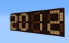 4x7 Segment Display Minecraft Map