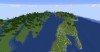 United States map USA North America Minecraft Map