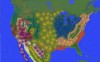 United States map USA North America Minecraft Map