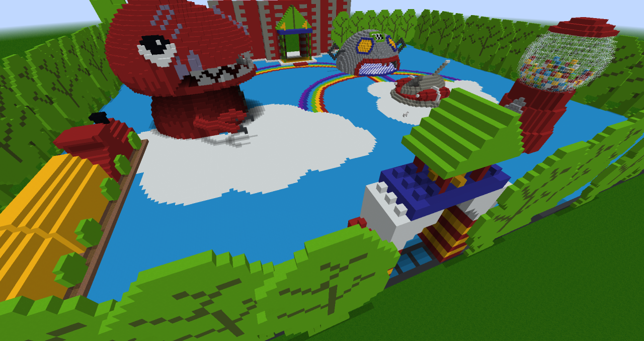 Digimon World File Island Minecraft Map