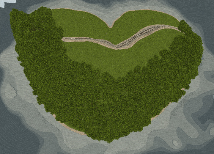 Heart Island Minecraft Map