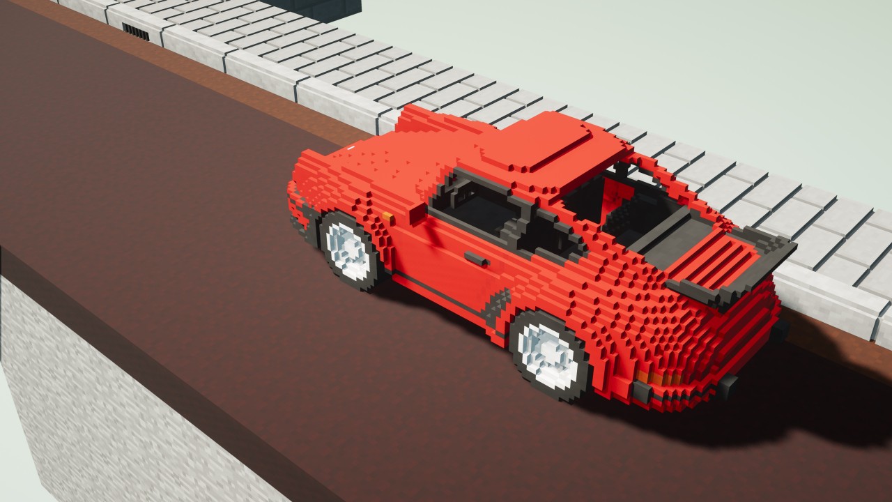 Porsche 911 Minecraft Map