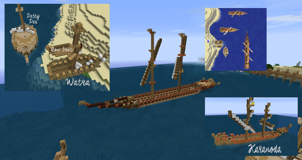 Rhudel Fleet Minecraft Map