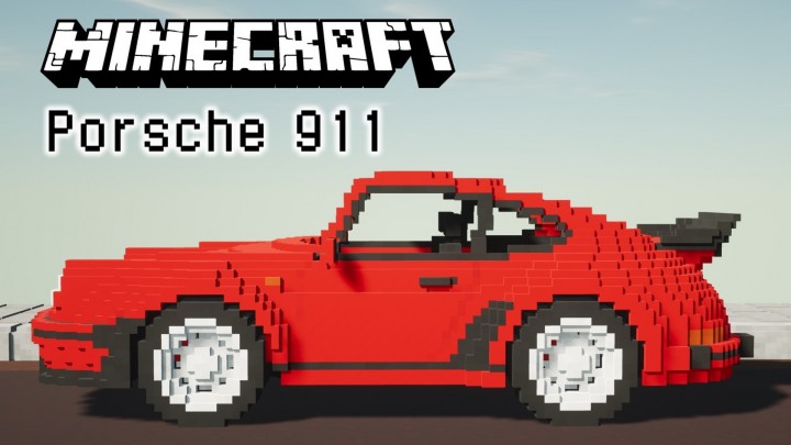 Porsche 911 Minecraft Map