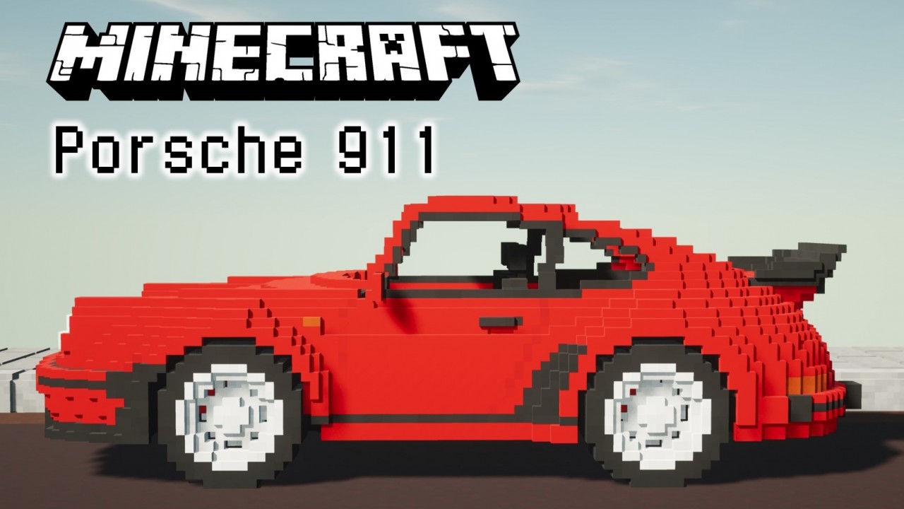 Porsche 911 Minecraft Map