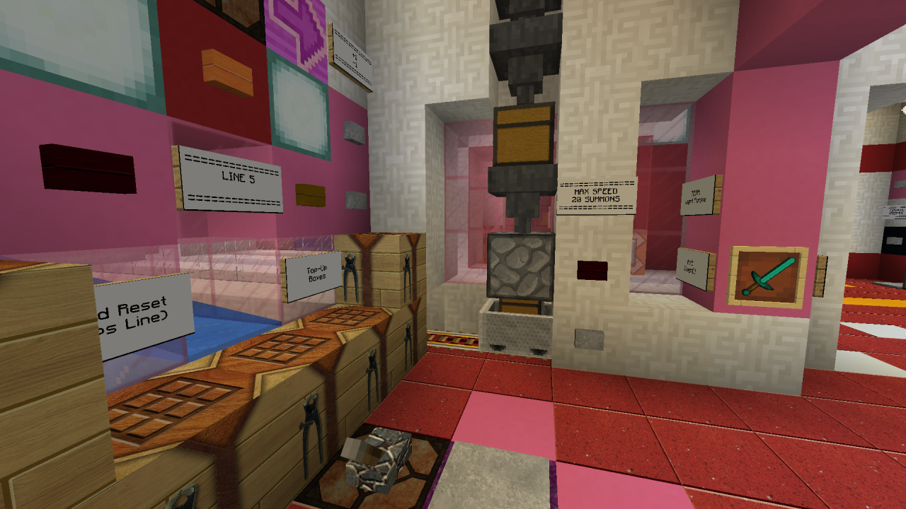 Factory | Fully working production lines! Minecraft Map