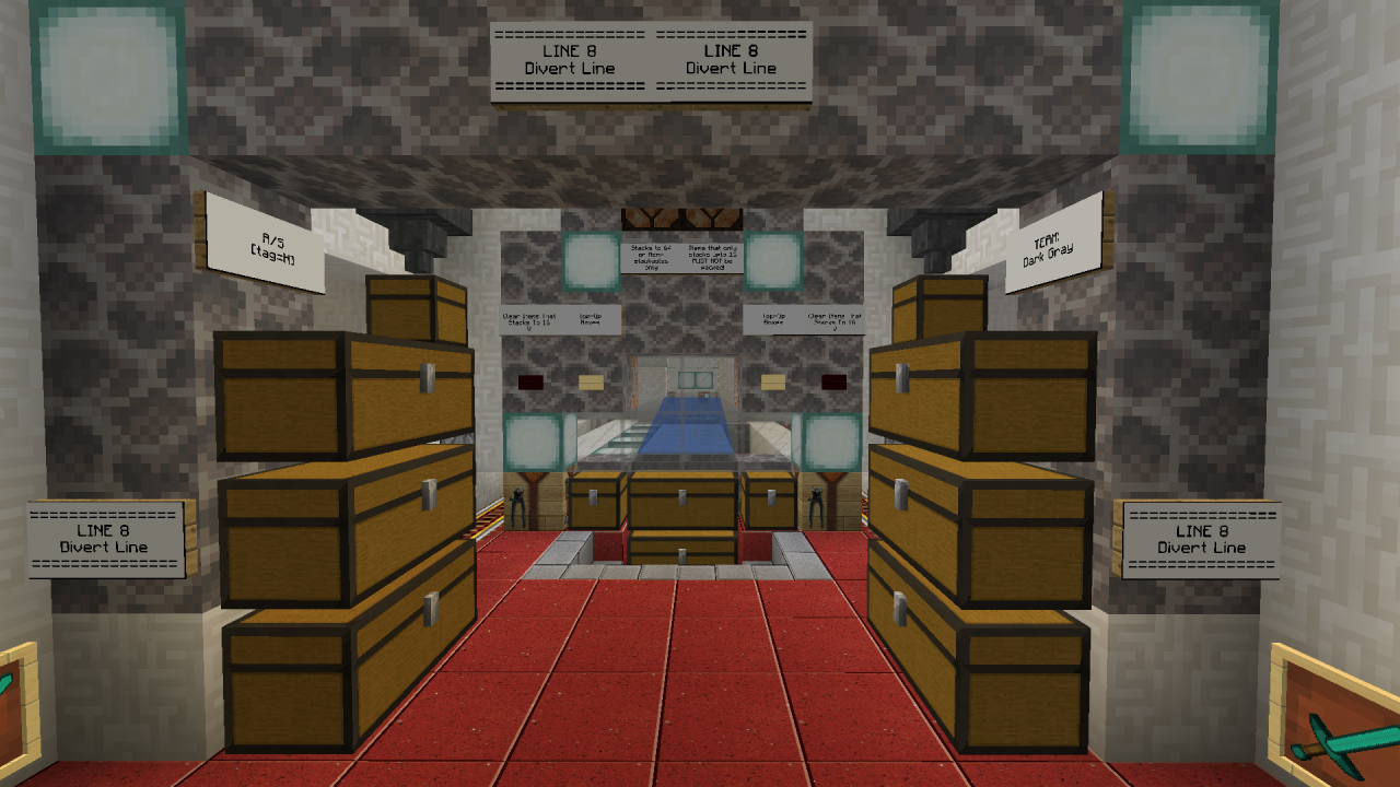 Factory | Fully working production lines! Minecraft Map