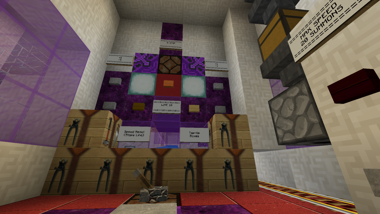 Factory | Fully working production lines! Minecraft Map