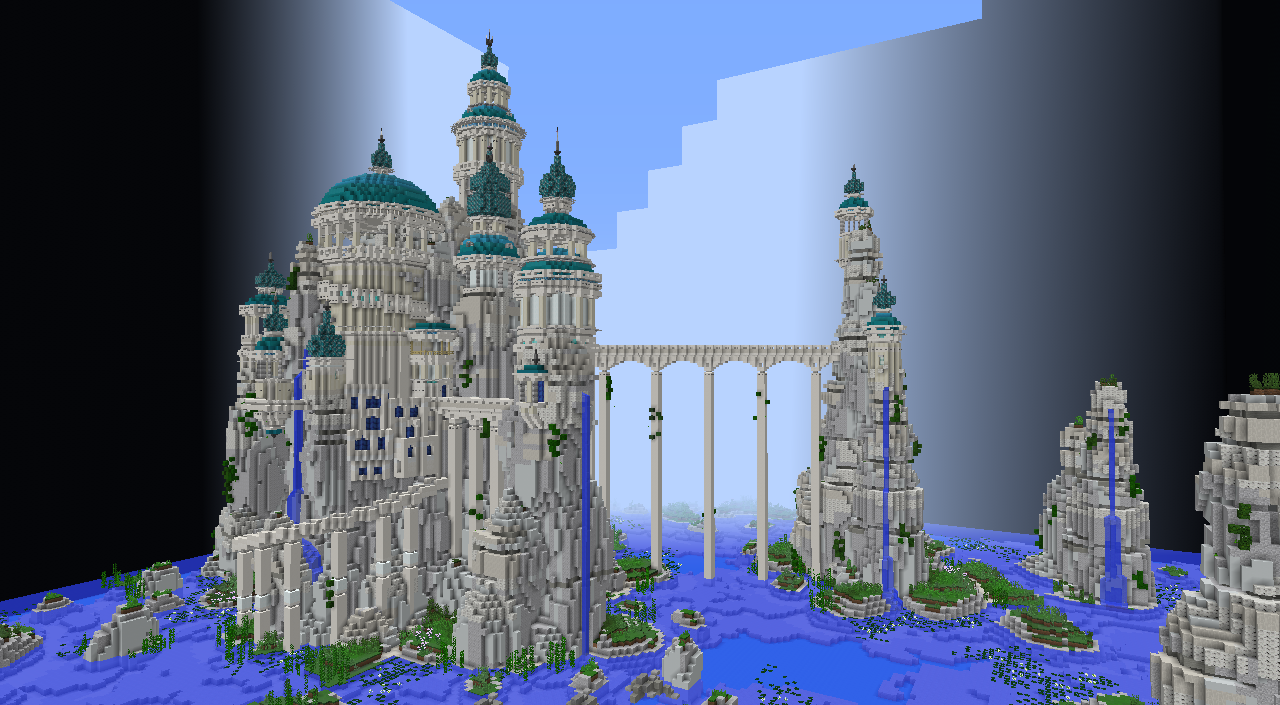 Soothing Cyans Minecraft Map