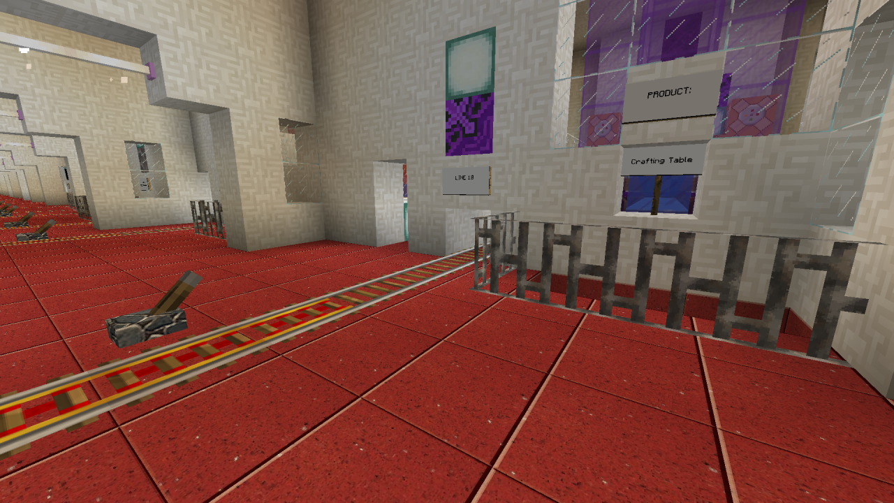 Factory | Fully working production lines! Minecraft Map