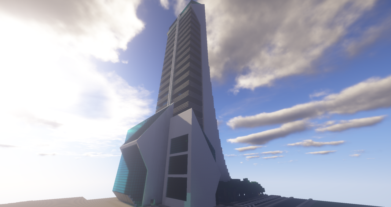 Futuristic Skyscraper 1 Minecraft Map