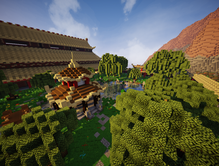 China empire island Minecraft Map