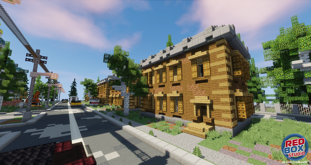 Russia city Minecraft Map