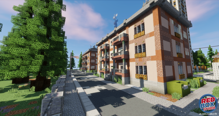 Russia city Minecraft Map