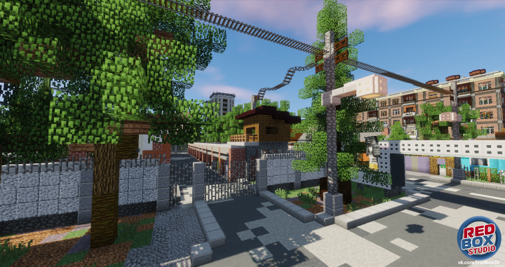 Russia city Minecraft Map