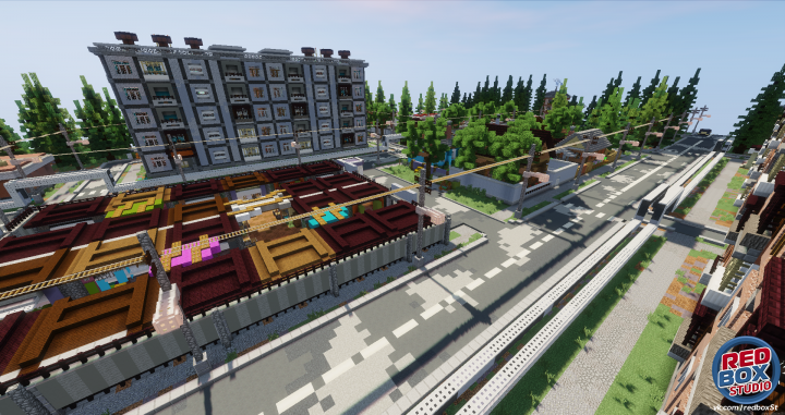 Russia city Minecraft Map