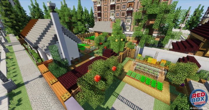 Russia city Minecraft Map