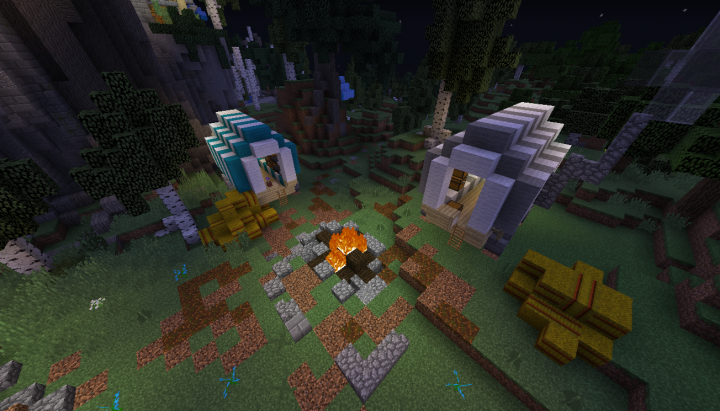 Elven Gothic Spawn Castle Minecraft Map