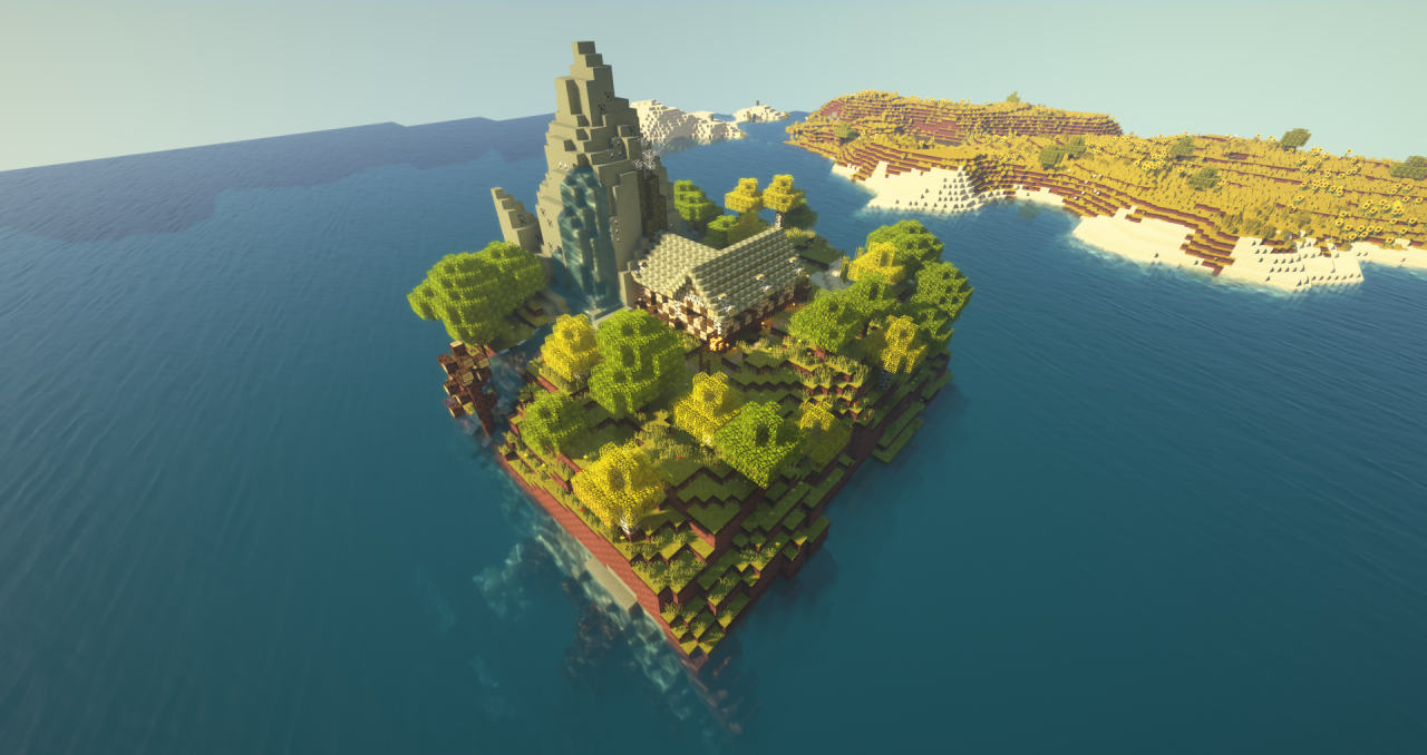 Mini Biome with Cottage Minecraft Map