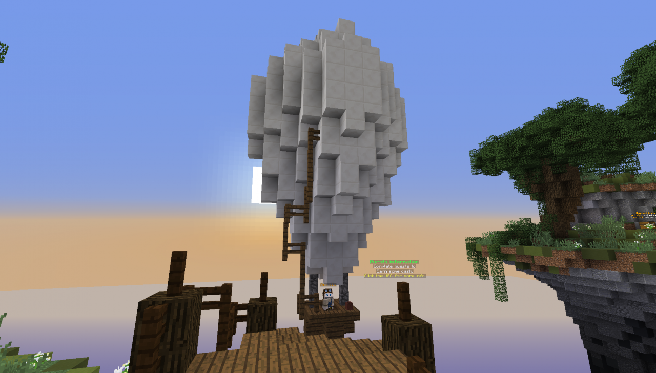 Sky-island survival spawn 1.13.2! Minecraft Map