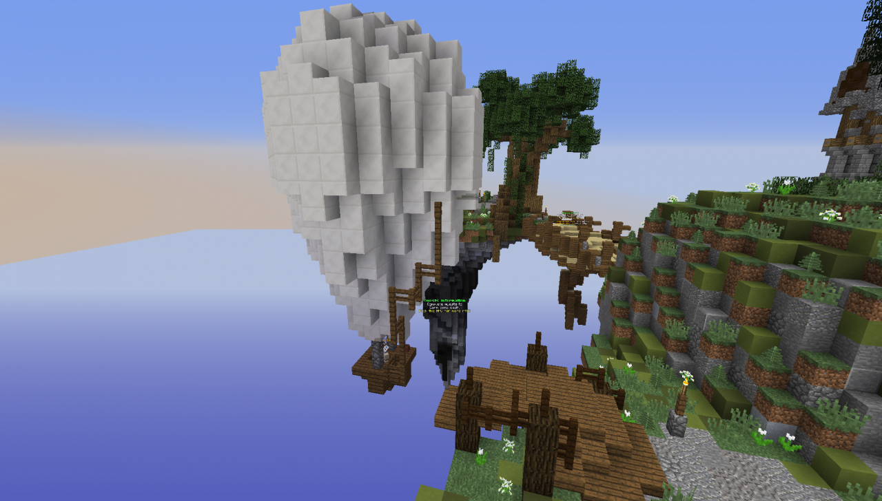 Sky-island survival spawn 1.13.2! Minecraft Map