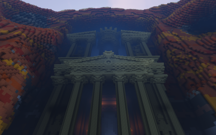 The Valley of Petra Minecraft Map