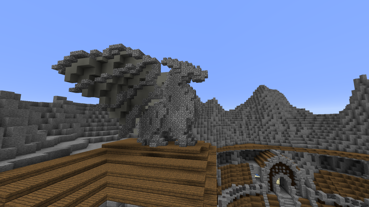 Medieval fighting arena Updated Minecraft Map