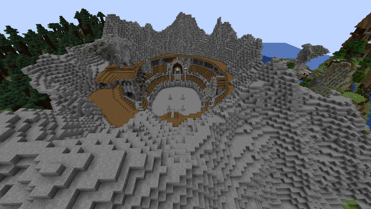 Medieval fighting arena Updated Minecraft Map