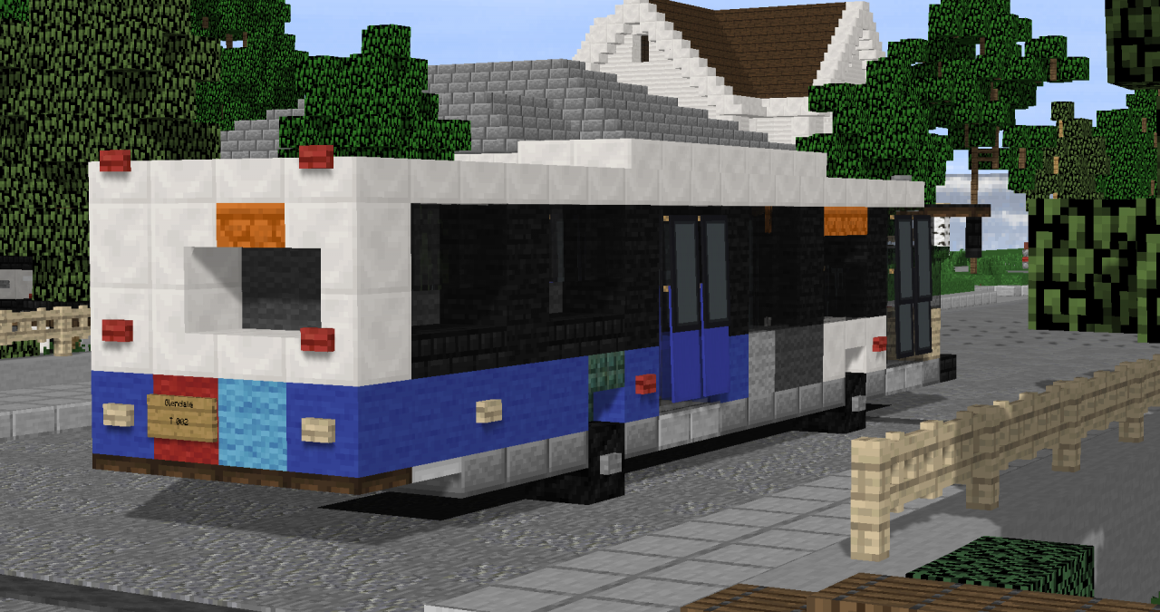 CTA Nova Bus LFS Bus Minecraft Map