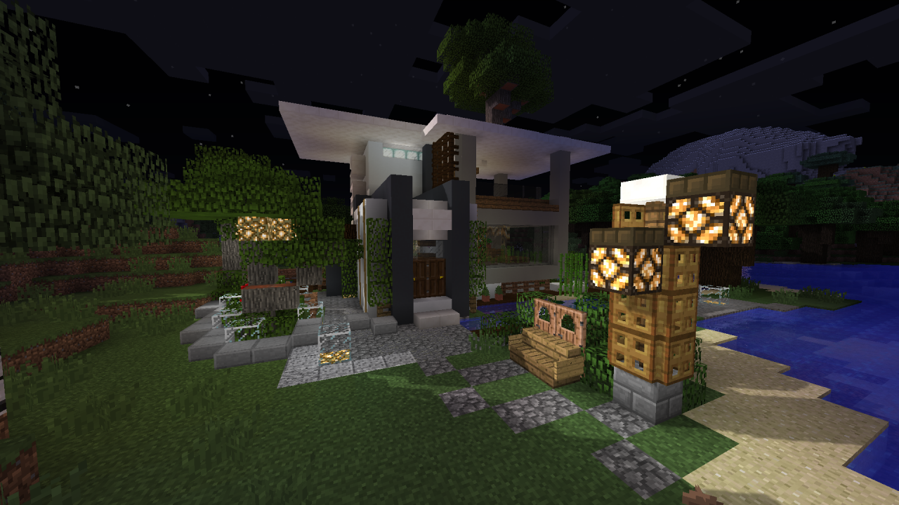 Bio-tech house Minecraft Map