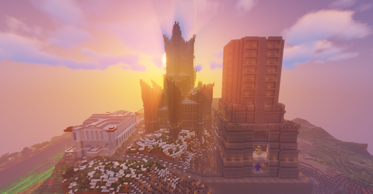 United Western Colonies (UWC) - Featured player build Minecraft Map