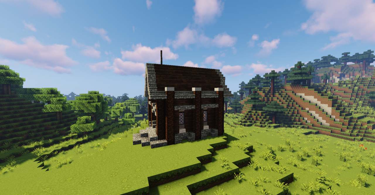 Small Survival House Minecraft Map
