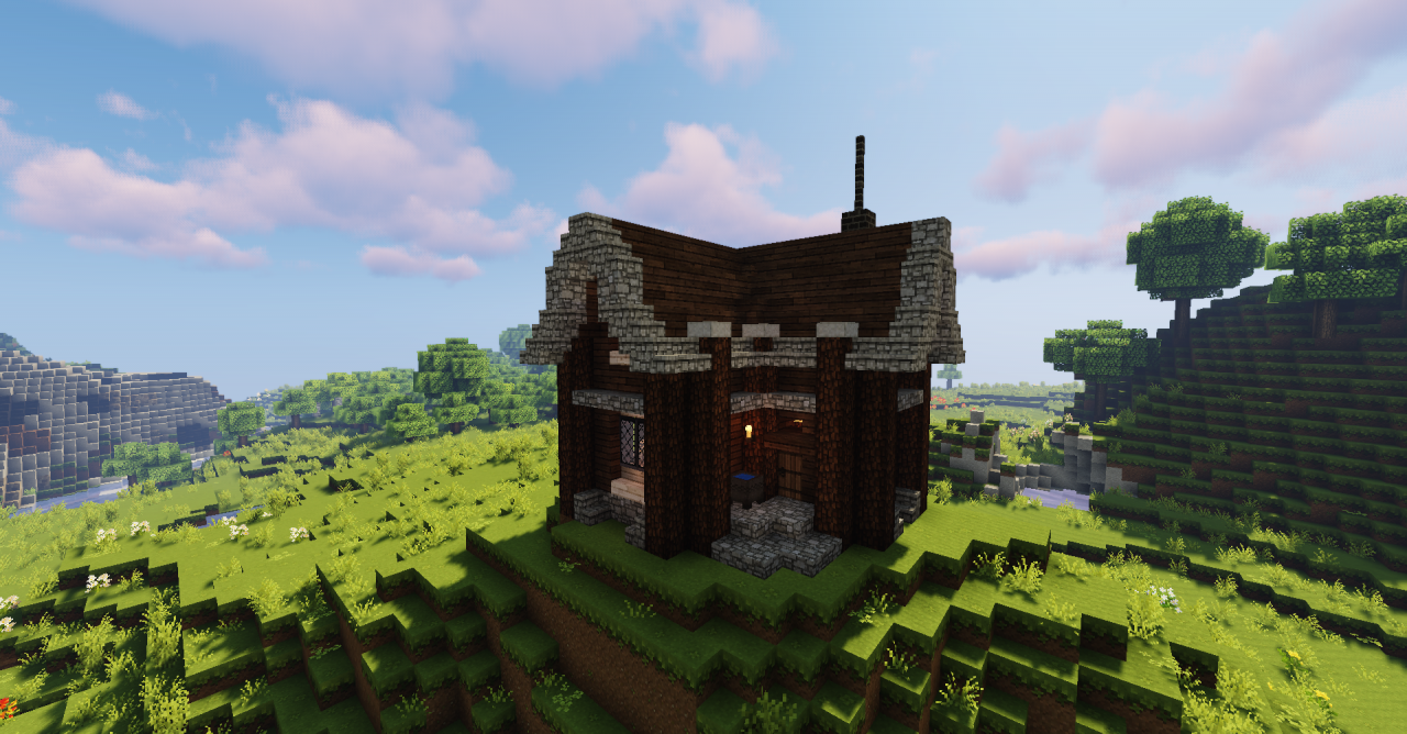 Small Survival House Minecraft Map