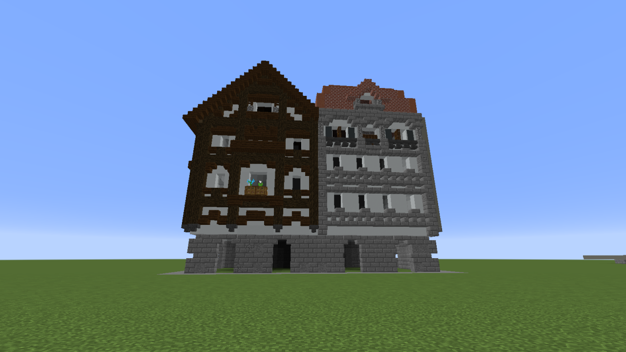European City Block Minecraft Map