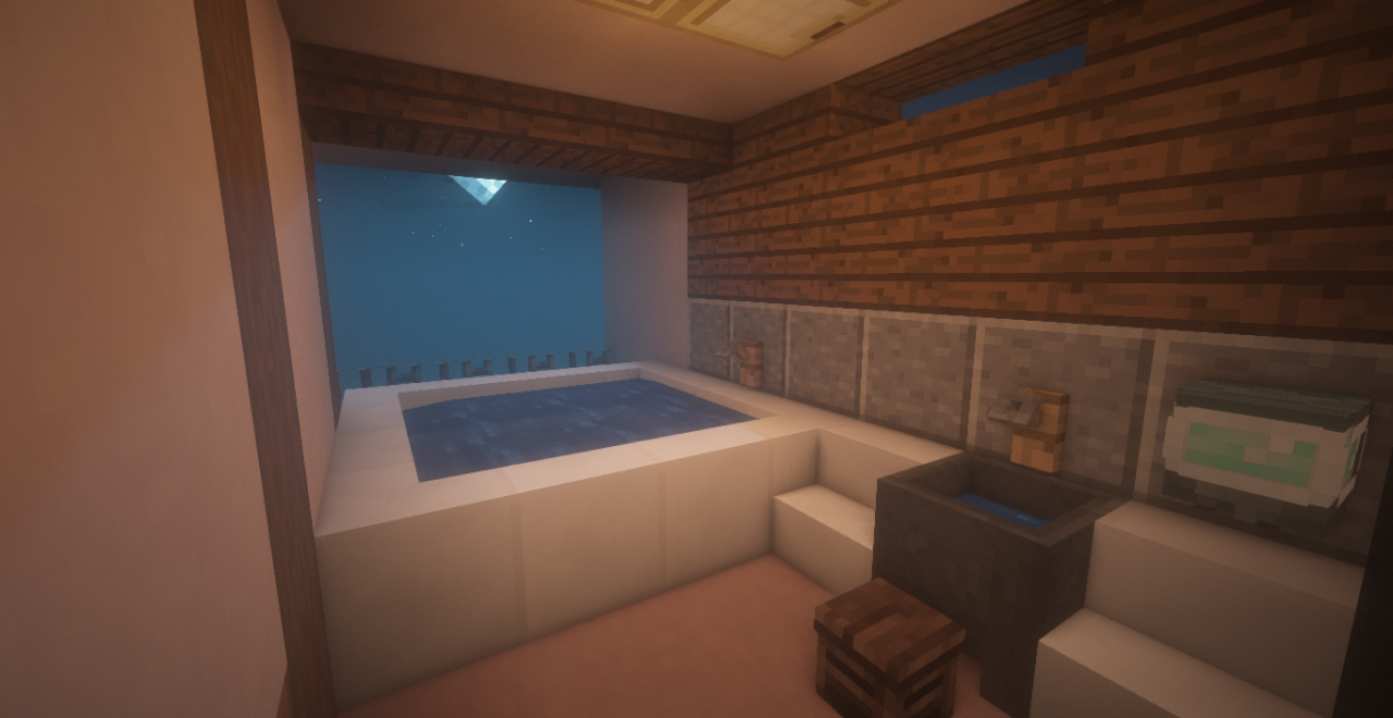 Hototogisu | 杜鵑草 | Japanese style room Minecraft replica | with private ...