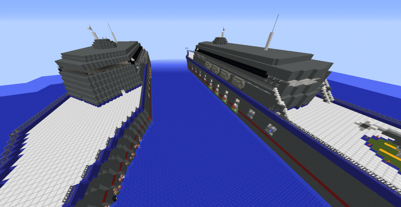 WarShips 1vs1 updated Minecraft Map