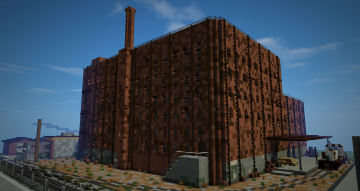 Abandoned Sugar Factory Minecraft Map