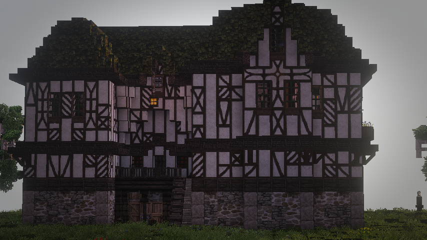 Tudor style house Minecraft Map