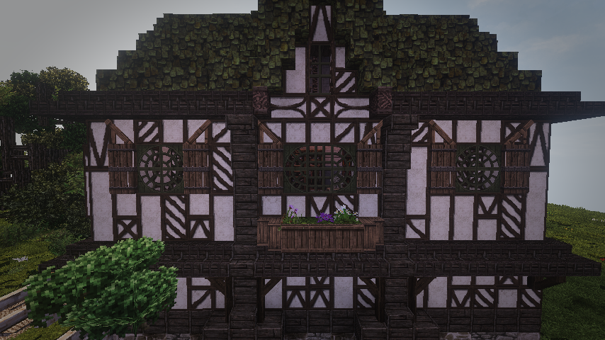 Tudor style house Minecraft Map
