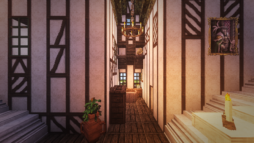 Tudor style house Minecraft Map